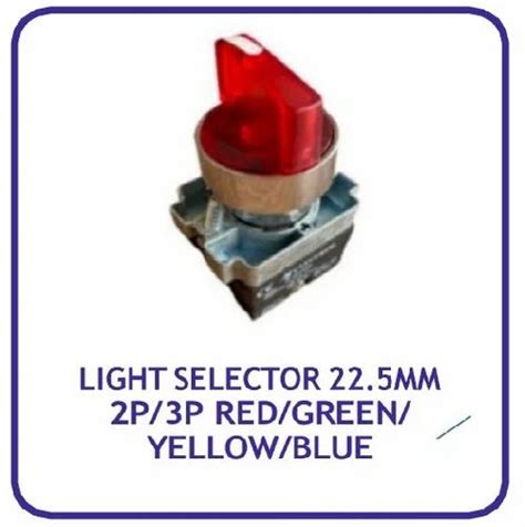 Led Illuminated Selector Switch 22 5mm At Best Price In Mumbai