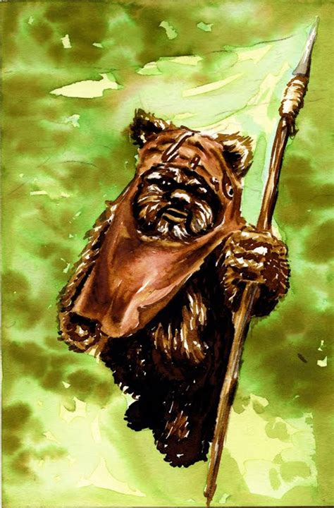 Dsilva Designs The Furry Native In Watercolor