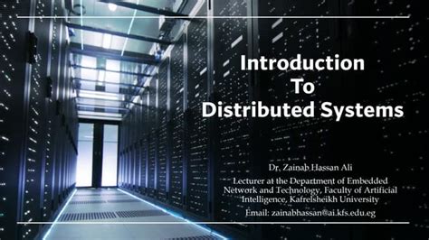 Lec3 Introduction To Distributed Systemspdf