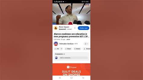 Marcos Condemns Sex Education By Teleradyo Serbisyo Youtube Marcos Condemns Sex Education By Teleradyo Serbisyo Youtube