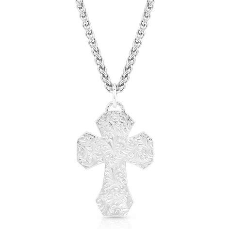Blessed American Made Cross Necklace Wild West Living
