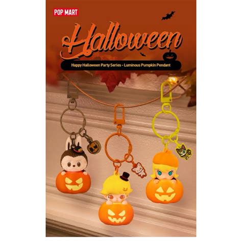 Jual Happy Halloween Party Luminous Pumpkin Pendant Labubu Molly Dimoo