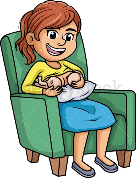 Mom Holding Twins Cartoon Vector Clipart Friendlystock The Best Porn Website