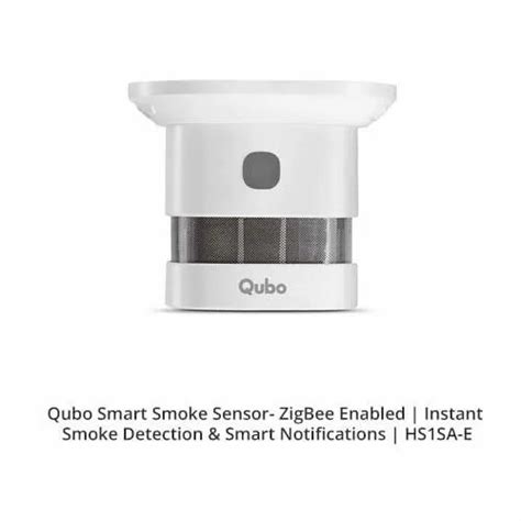 Electric Qubo Smart Smoke Sensor For Industrial Premises At Unit In Gurugram