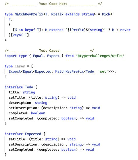 Typescript 类型编程进阶