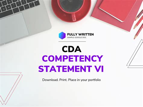 Cda Competency Statement Vi Save Time And Get Your Credential In No Time I Word Doc I Portfolio Cda Competency Statement Vi Save Time And Get Your Credential In No Time I Word Doc I Portfolio