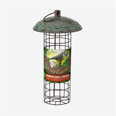 Peckish Secret Garden Energy Ball Feeder Wild Bird Feeders Peckish Uk