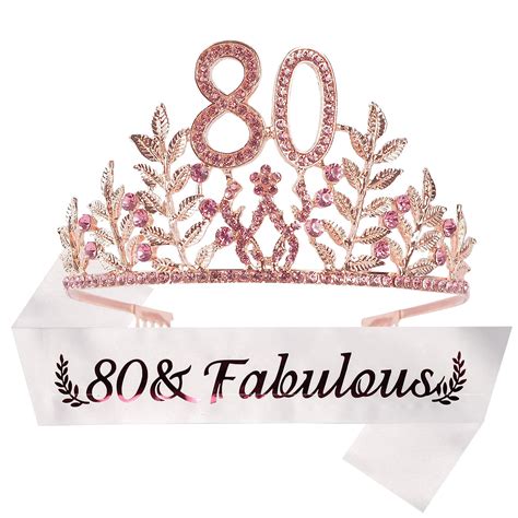 Buy 80th Birthday Party Decorations Supplies 80th Birthday Gifts 80th