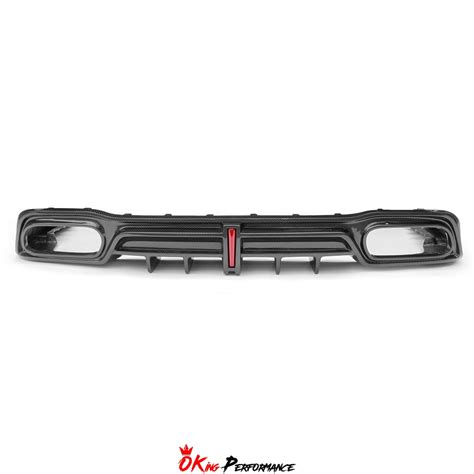 Cmst Style Dry Carbon Fiber Rear Diffuser For Mercedes Benz E350 E450
