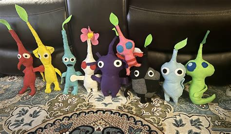 My Daughters Handmade Pikmin Plushies Rpikmin