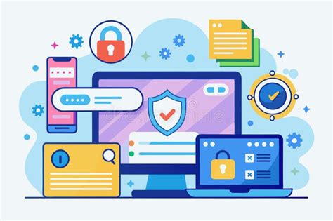 This Artwork Depicts A Vibrant Flat Illustration Of Customizable