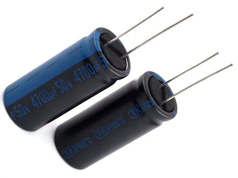 KONDENSATOR 4700uF / 50V 18x40mm 105*C JAMICON TK - porównaj ceny ...