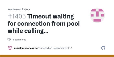 Timeout Waiting For Connection From Pool While Calling S3client