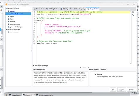 Send Dynamic Parameters To Be Displayed In Easychart Ignition