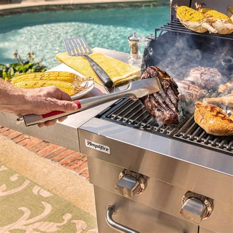 Char Broil Amplifire Commercial Series Stainless Steel 3 Burner Liquid