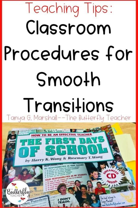 Classroom Procedures For Smooth Transitions Classroom Freebies