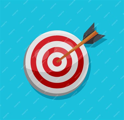 Premium Vector Darts And Darts Board Vector Illustration