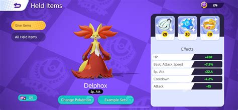 The Best Build For Delphox In Pokemon Unite