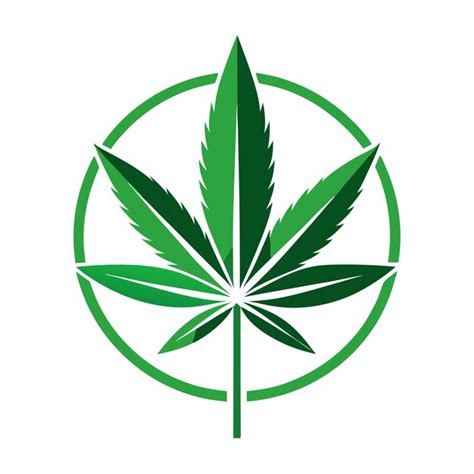 Weed Logo Vector Premium Ai Generated Vector