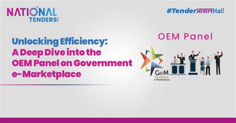 Unlocking Efficiency A Deep Dive Into The Oem Panel On Government E