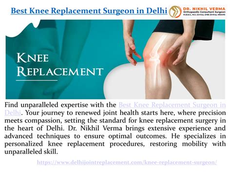 Ppt Best Knee Replacement Surgeon In Delhi Ncr Powerpoint