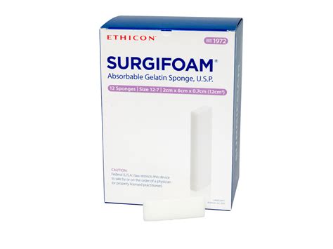 Suroam™ Absorbable Gelatin Sponge 1972 Ferrosan Medical Devices