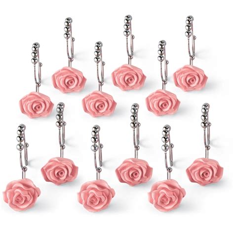 Rose Shower Curtain Hooks Foter