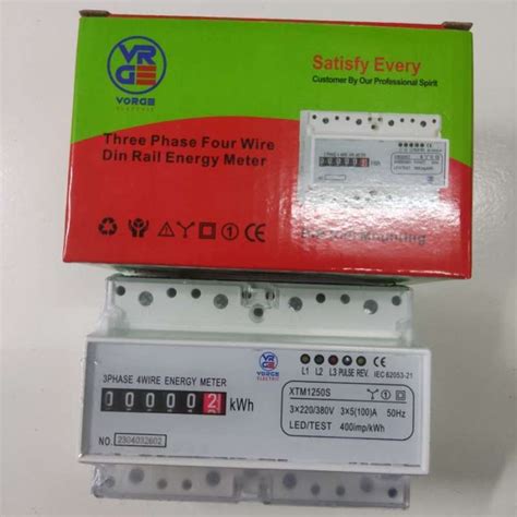 Promo Kwh Meter Xtm1250s 3 Phase 3p Kwh Meter 3phase Anal Murah