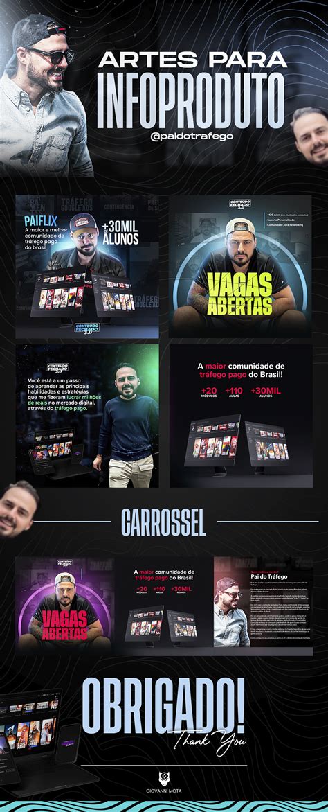 Criativos Para Infoproduto Paidotrafego Behance