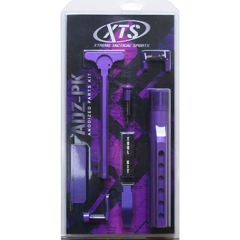Xts Anodized Ar 15 Parts Kit Purple Xts Adz Pkpp Other Ar15