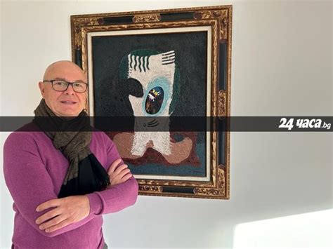 Жорж Папазов първи рисува с пясък сега негова картина е във Френския национален музей