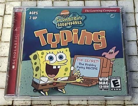 Spongebob Squarepants Typing Win Mac Cd Rom Software The Learning