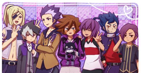 イナズマイレブンgo 紫系男子 ダージリンのイラスト Pixiv