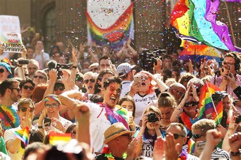 Australians Joyously Celebrate ‘yes Vote For Same Sex Marriage