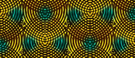 여러 가지 빛깔의 아프리카 직물 매끄럽고 질감이있는 패턴 황록색 갈색과 검은 색 기하학적 디자인 0명에 대한 스톡 벡터 아트 및 기타 이미지 Istock