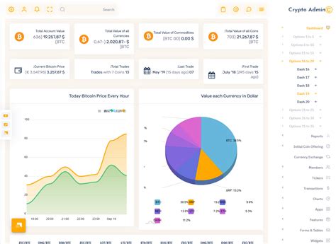 Bootstrap Admin Template Ethereum Dashboard With Crypto Ui Kit
