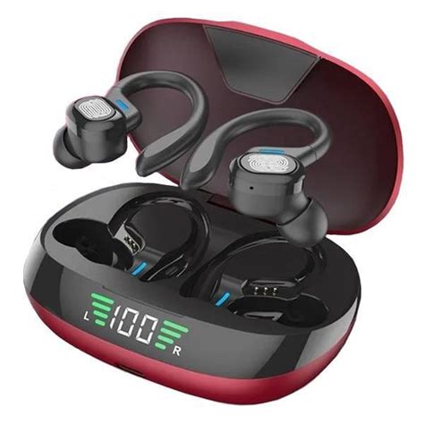 9d Stereo Surround Tws Bluetooth50 Earphones Wireless Sport Earhook