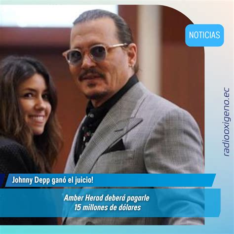 Johnny Depp Ganó El Juicio Radio Oxígeno