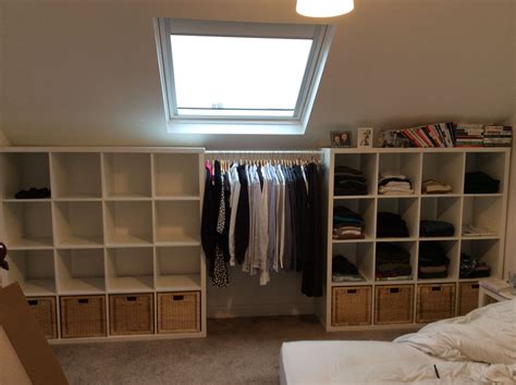 Ikea Kallax Clothes Storage His And Hers Wardrobes Open Clothes