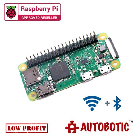 Raspberry Pi Zero W With Soldered Header
