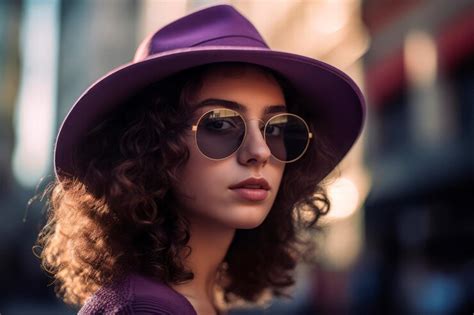 Premium Photo Young Woman Curly Hair Beauty Smile Vogue Facial