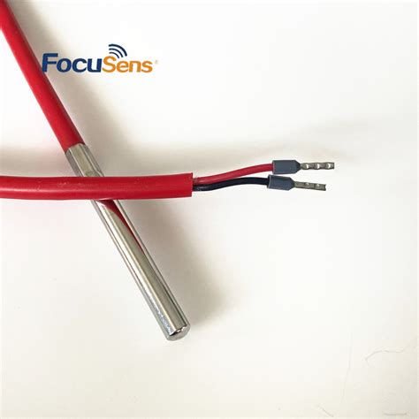 Focusens ODM OEM 100K B3950 Temperature Sensor Probe Stainless Steel
