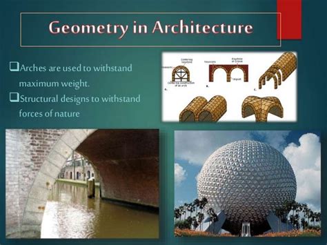 application of geometry in real life