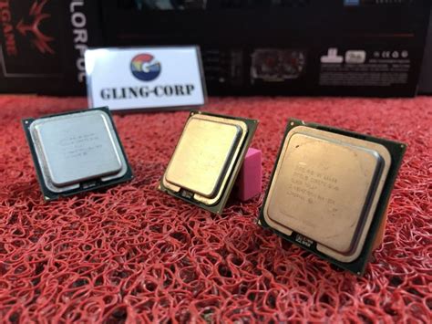 CPU INTEL LGA775 CORE 2 QUAD หลายรน Q6600 Q8200 Q8400 Lazada co th