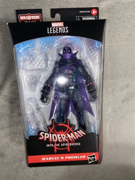 Spider Man Into The Spider Verse Marvel Legends Prowler Opened Eur 33