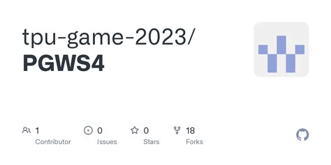 GitHub Tpu Game PGWS