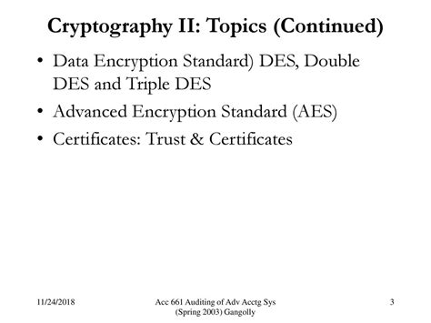 Cryptography Ii Jagdish S Gangolly School Of Business Ppt Download