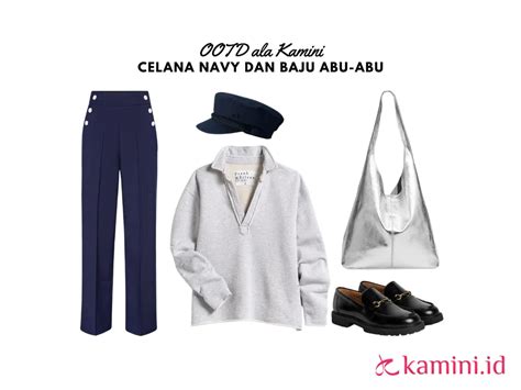 10 Warna Baju Yang Cocok Untuk Celana Navy Biru Dongker