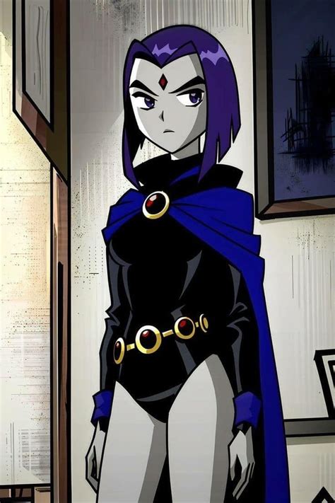 Pin By Thao Le On Pose For Draw Raven Teen Titans Raven Teen Titans