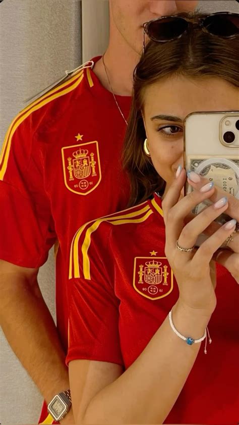 Amor Pareja Novios Seleccion Futbol España Pareja Futbol